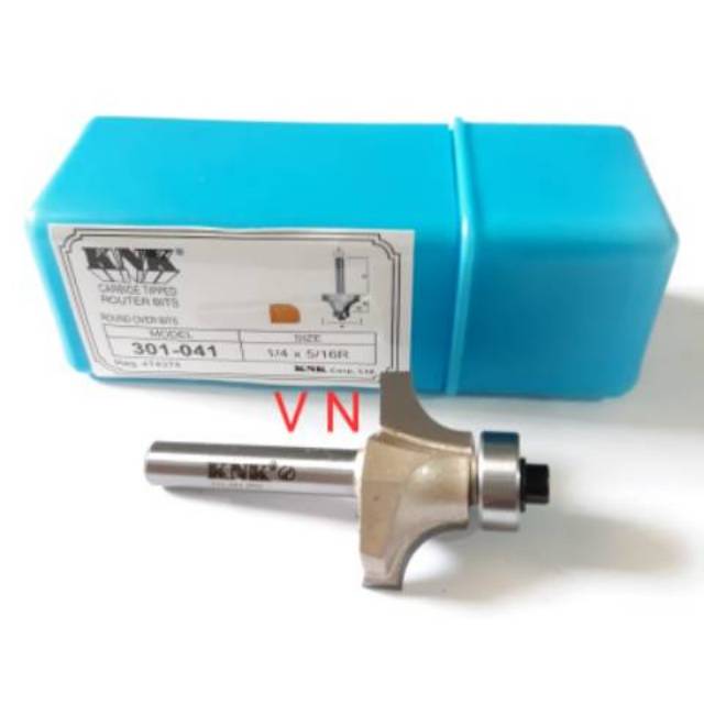 Jual Mata Profil/Router bit/Round over bit 8 mm(301-041) KNK | Shopee ...
