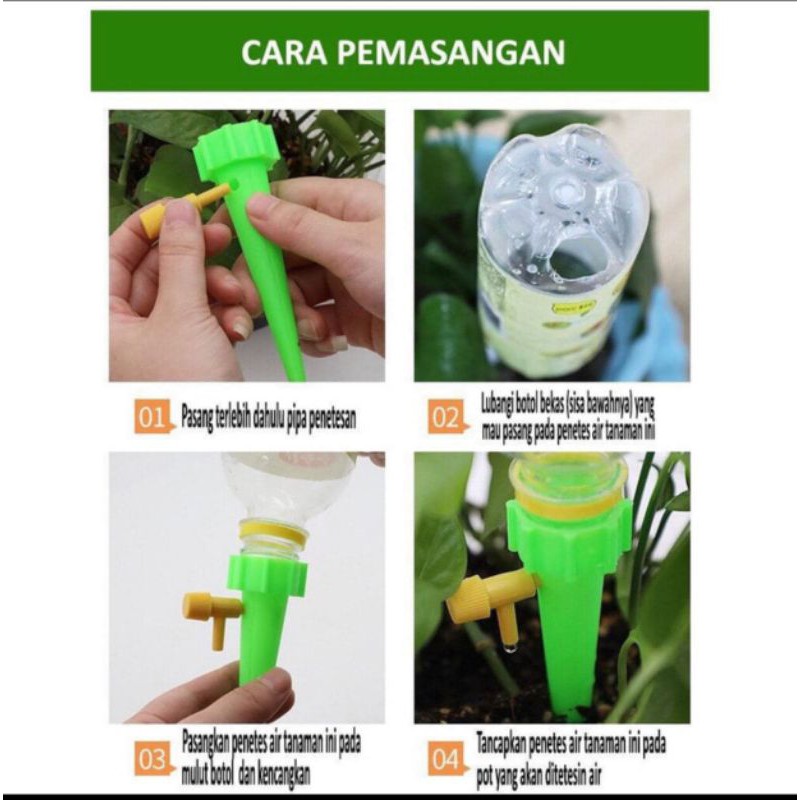 Jual Alat Penyiram Tanaman Otomatis Tetes Sistem Irigasi Kebun / Siram ...