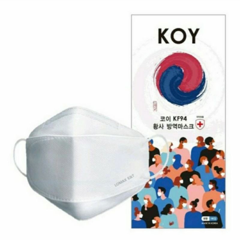 Jual Koy KF94 Korea Mask / Masker 4 ply Koy | Shopee Indonesia