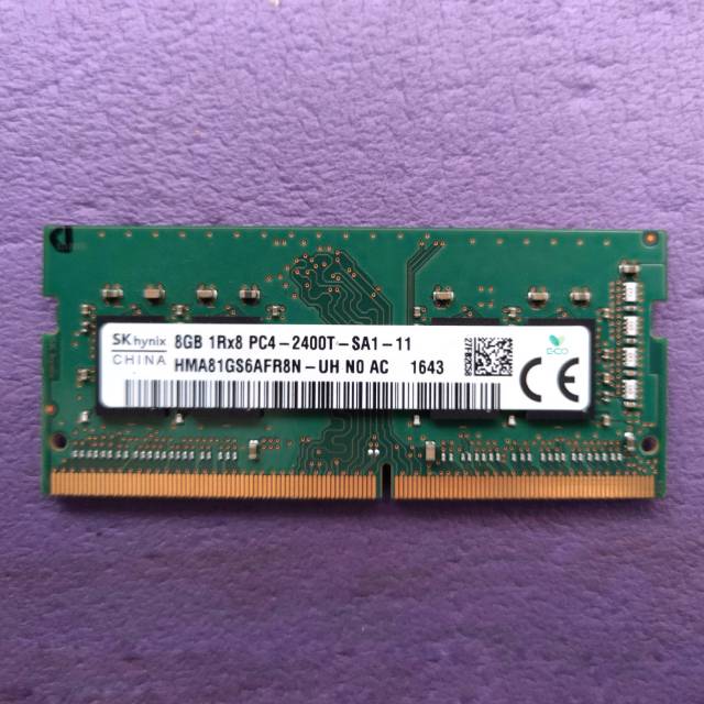 Jual Ram sk hynix ddr4 8gb 2400T / 19200 sodimm laptop notebook ...