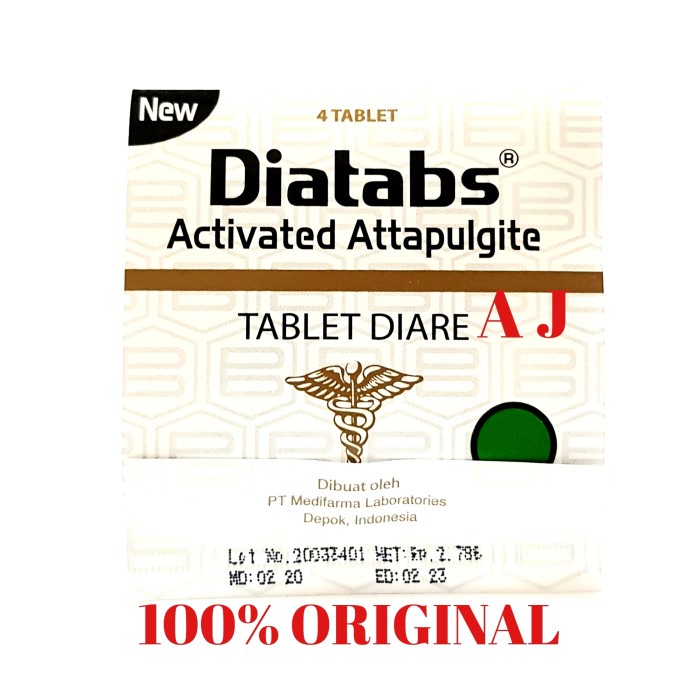 Jual NEW DIATABS STRIP - OBAT DIARE SANGAT AMPUH MANJUR | Shopee Indonesia