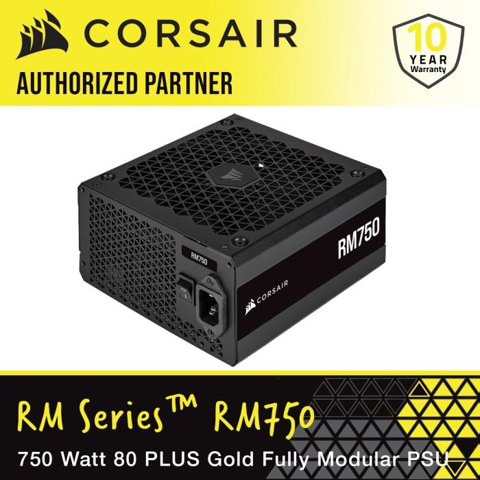 Jual Power | Corsair Rm Series Rm750 - 750W 80+ Gold Fully Modular ...