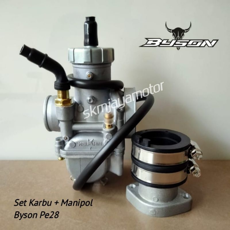 Jual Paket Karburator KEIHIN PE 28 Byson Karbu Plus Manipul intake | Shopee Indonesia