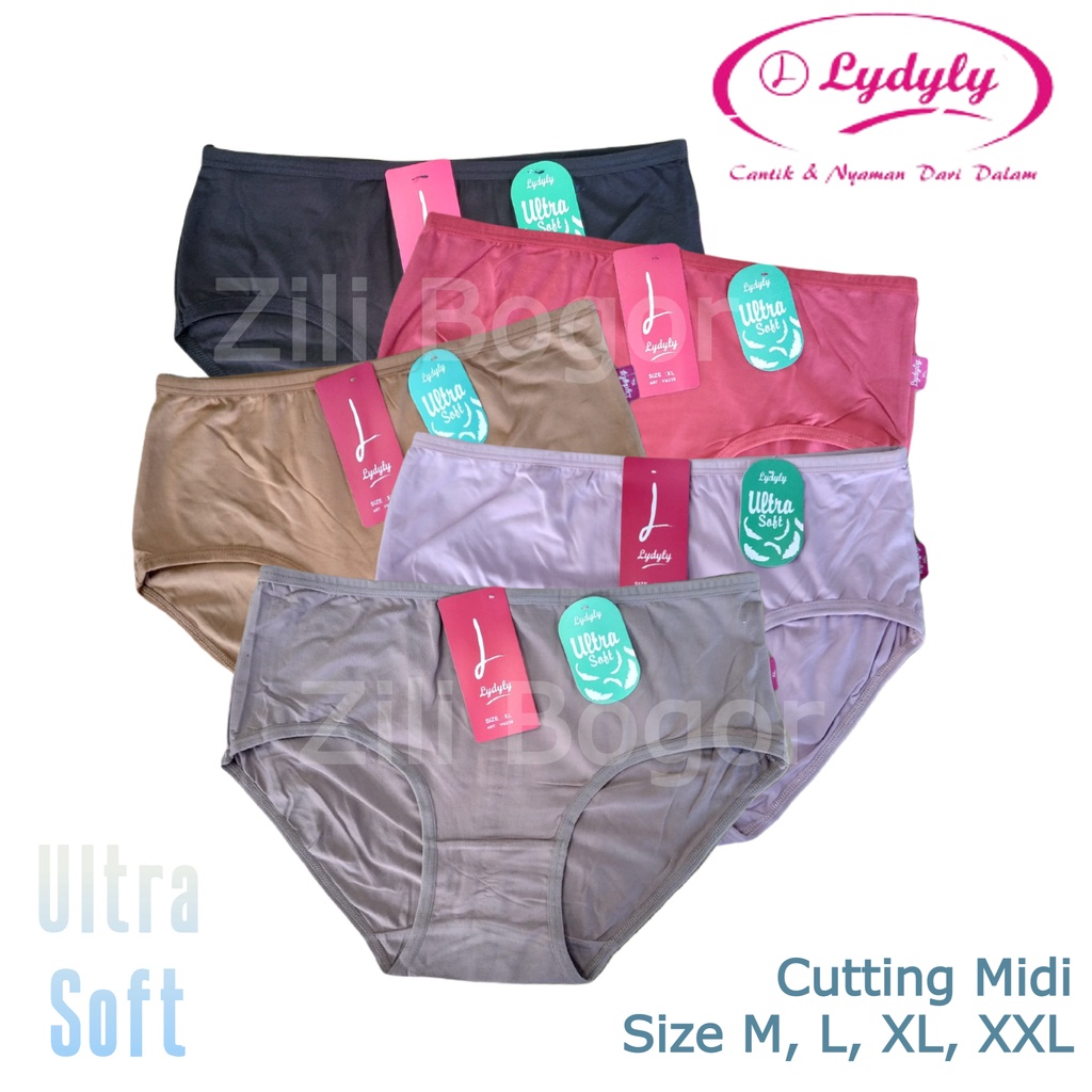 Jual Lydyly Celana Dalam CD Perempuan Cewek Dewasa Ultra Soft cutting midi | Shopee Indonesia