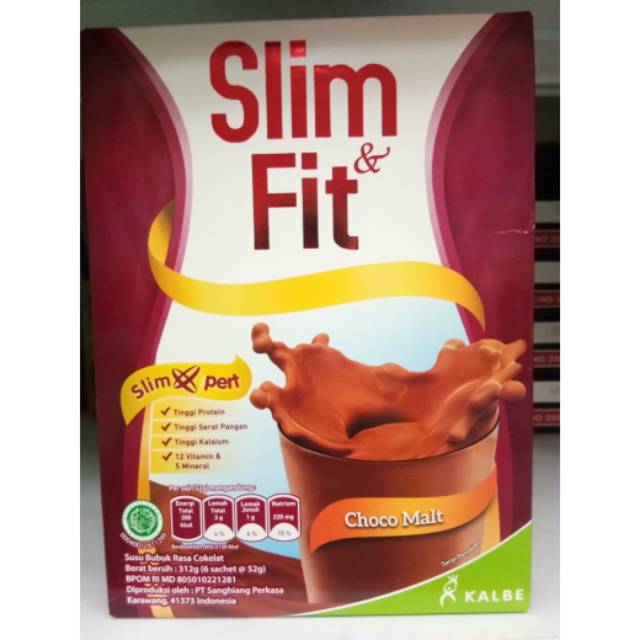 Jual SUSU SLIM N FIT/312gr (6shasetx52 gr) | Shopee Indonesia
