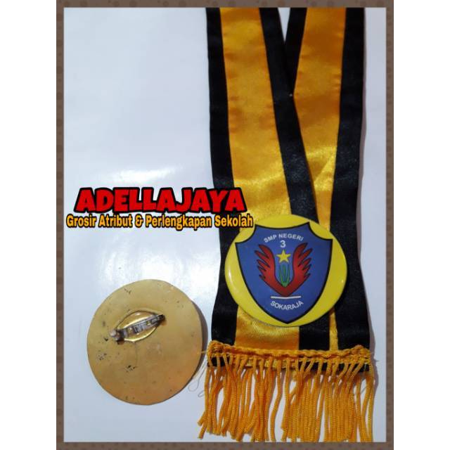 Jual Samir dan Pin Gordon Kuningan Model Peniti / Kalung Medali Wisuda ...