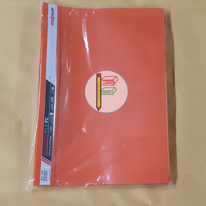 Jual Map Business File Kantong InterX Folder Folio F4 Acco Snel Grosir ...