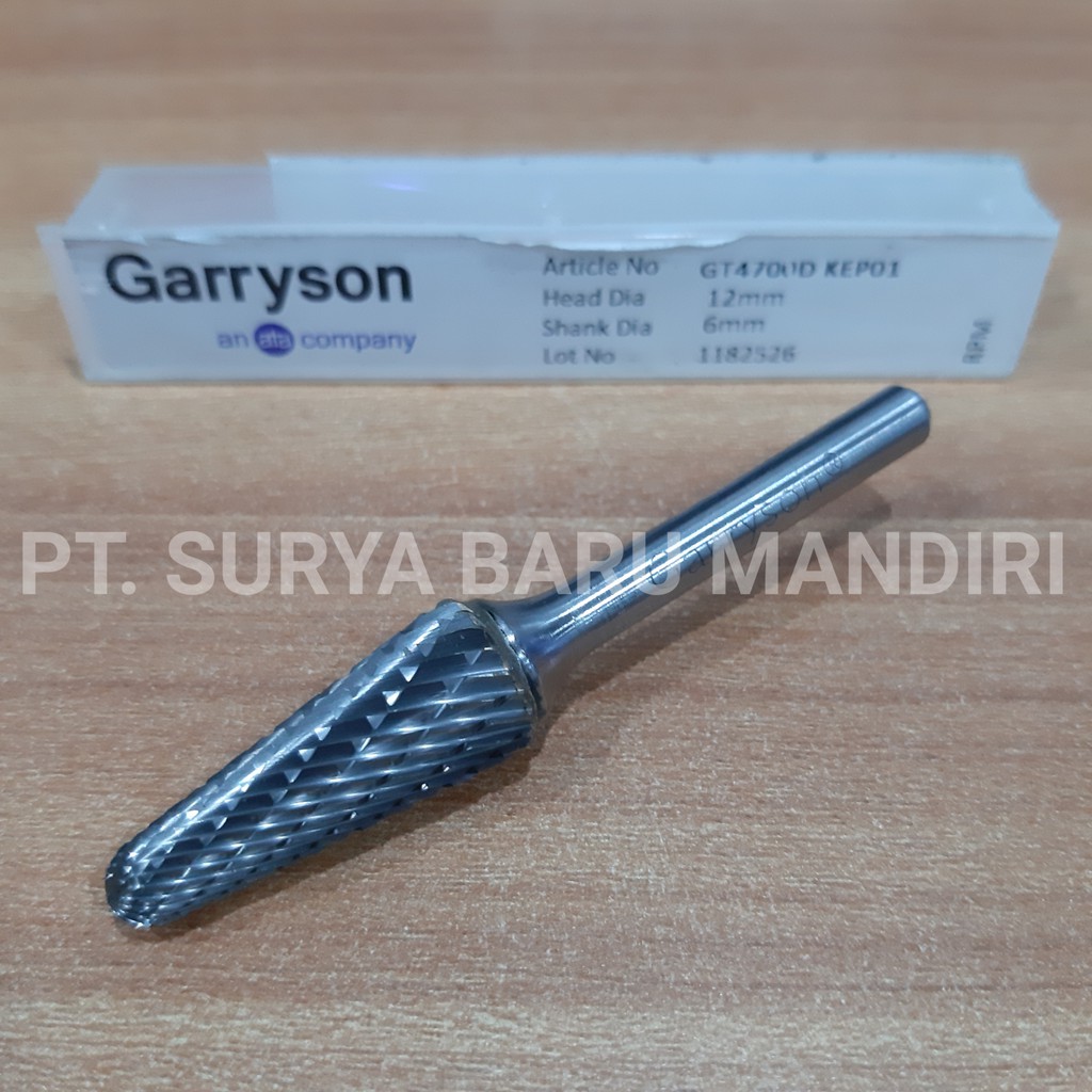 Jual GARRYSON ROTARY CARBIDE BURR GT4700D | Shopee Indonesia