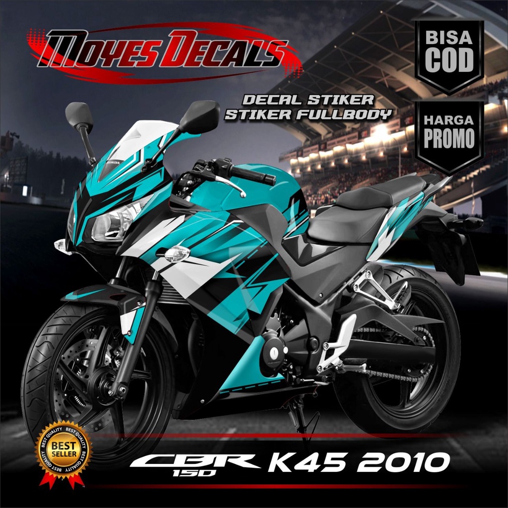 Jual Sticker Decal Full Body Motor CBR K45R - 2010 Motif Costum Stiker Premiun High Kualitas ...