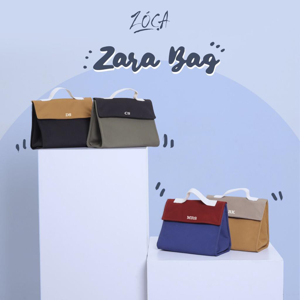 Jual ZOCA ZARA sling bag (FREE CUSTOM NAMA) WATER RESISTANT | Shopee ...
