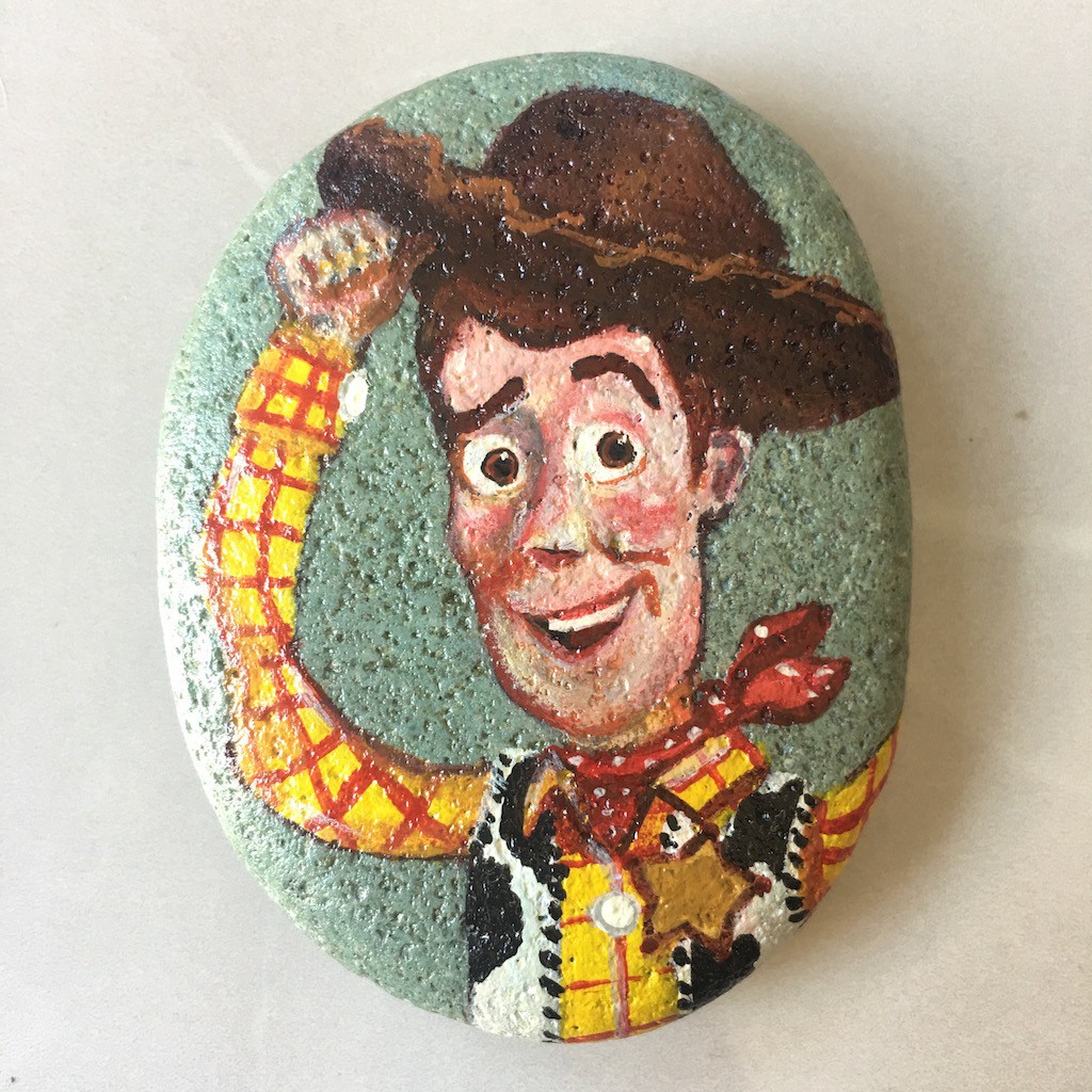 Jual Batu Lukis Disney Pixar / Toy Story 3 (Sheriff Woody) | Shopee ...