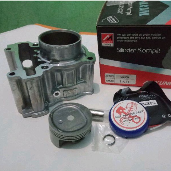 Jual BLOK SEHER VIXION/BLOCK BORING SET YAMAHA VIXION 150 LAMA/NEW STD 57 MM PEN 14 PNP BORE UP ...