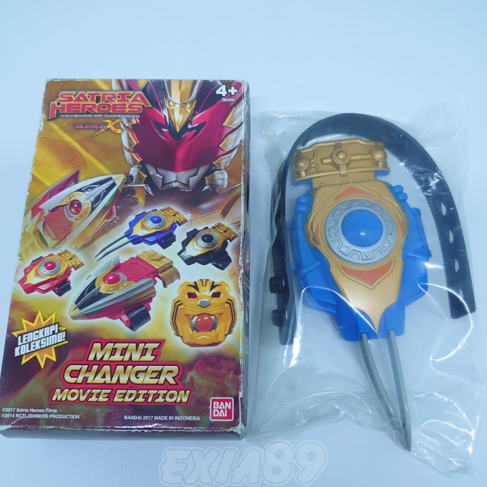 Jual SATRIA HEROES BIMA X MINI CHANGER MOVIE EDITION - GARUDA CLAW BANDAI | Shopee Indonesia