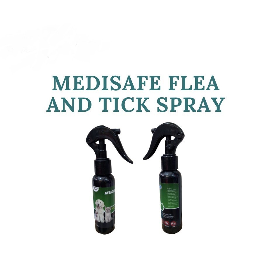 Jual Medisafe Flea & Tick Spray Obat Kutu Anjing Kucing Kelinci Botol ...
