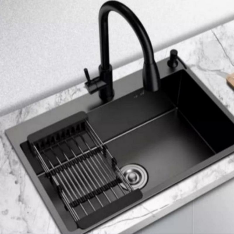 Jual Kitchen Sink 5040 Hitam Bak Cuci Piring 1 lubang 5040 Black ...