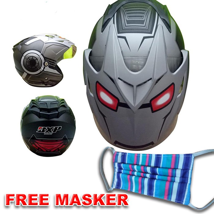 Jual Helm Helmet helem dewasa Original Premium Marvel IRONMAN Avengers ...
