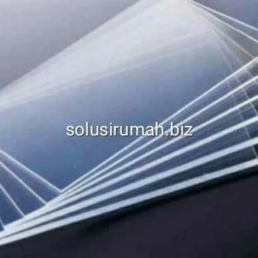 Jual Acrylic Akrilik Sheet Custom mika Lembar 1.5mm bening transparan /100cm | Shopee Indonesia