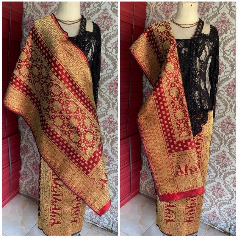 Jual PROMO SPECIAL PAKET PENGANTIN SONGKET KRISTAL SUTRA ALAM PREMIUM ...