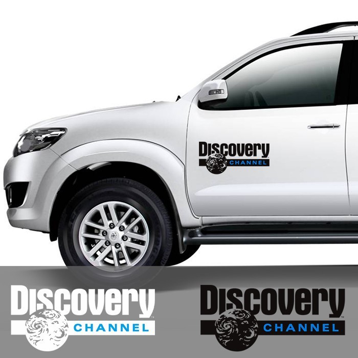Jual Stiker Discovery Channel Sticker Body Kaca Pintu Mobil Cutting ...