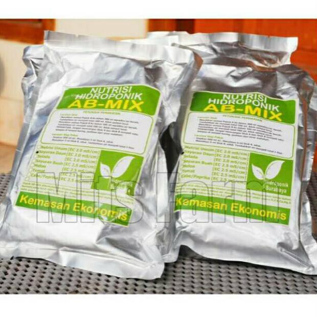 Jual [KODE GJ4968] Pupuk AB Mix Sayuran Daun Nutrisi AB MIX Hidroponik ...