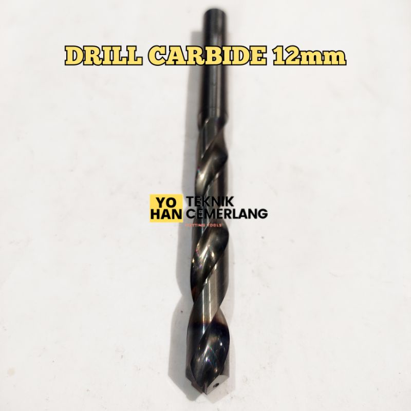 Jual Drill Carbide 12mm Mata Bor Besi Tembus Baja Keras 12 mm | Shopee ...