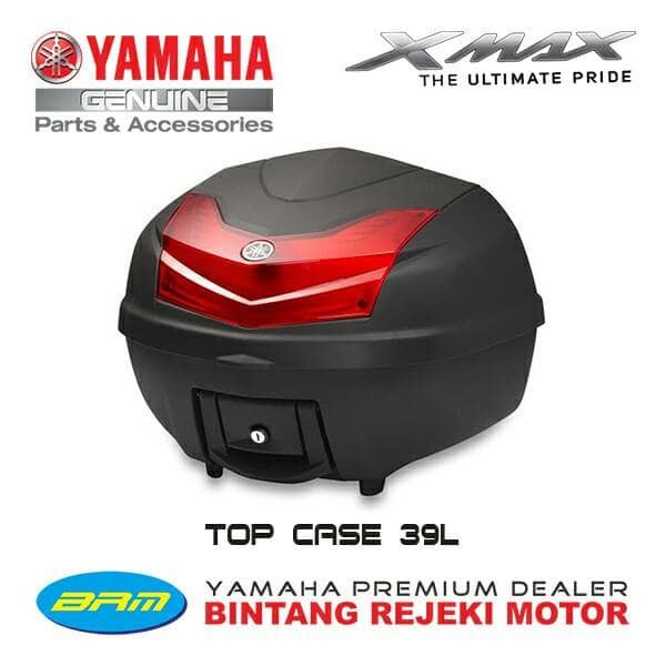 Jual YAMAHA Top Case Black Texture 39LTR XMAX 250/NMAX/Moge Yamaha ...