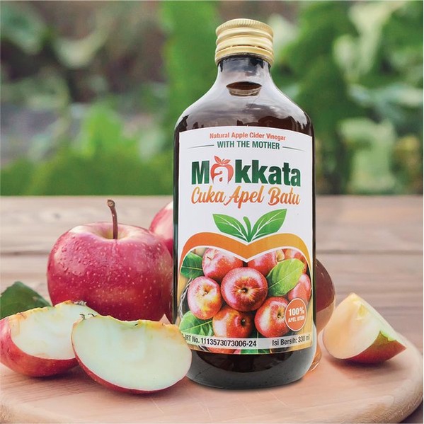 Jual Minuman APPLE CIDER VINEGAR With Mother Cuka Apel Batu Makkata ...