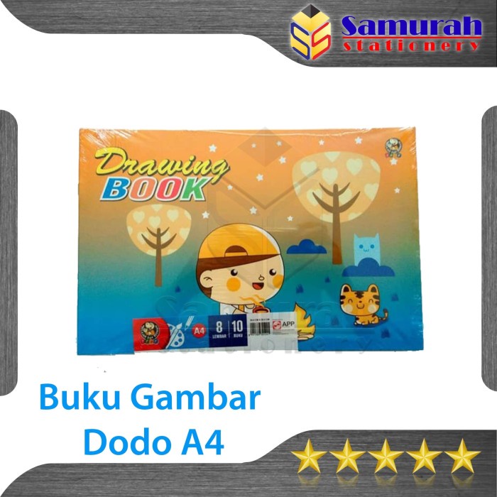 Jual Sketsagambar- Buku Gambar Dodo Ukuran A4 / Drawing Book ...