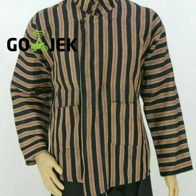 Jual Dijual Baju Kemeja Surjan Lurik Extra Jumbo Xxxl/ Pakaian Adat Jawa | Shopee Indonesia