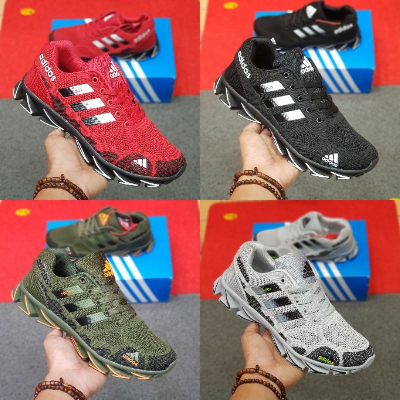 Jual Sepatu Sneakers Pria Adidas Springblade Terbaru Premium | Shopee ...