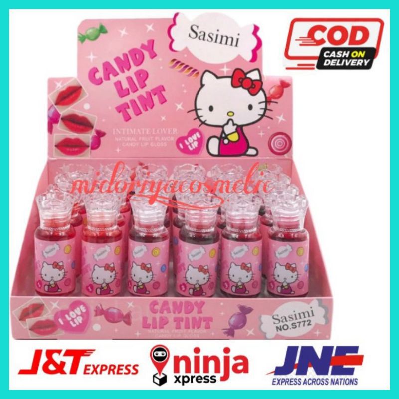 Jual LIPTINT LIPTIN LIPSTIN LIPGLOSS LIPSTICK LIP TINT HELLO KITTY ...
