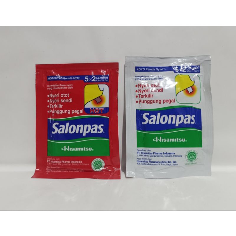 Jual Koyo Salonpas Pereda Nyeri 5x2 Lembar | Shopee Indonesia