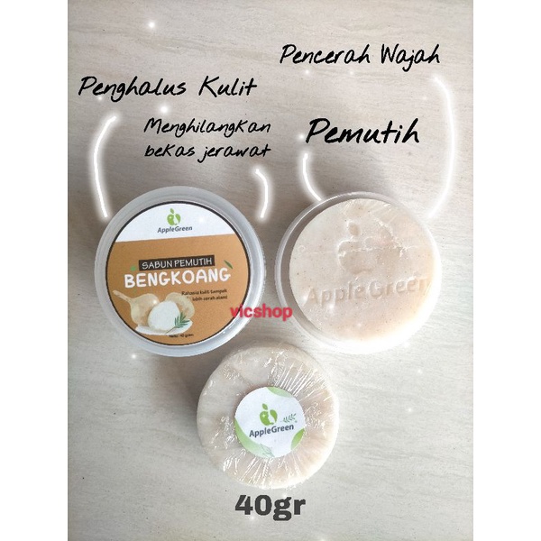 Jual Sabun Bengkoang Pemutih Pencerah Wajah Herbal 40gr Sabun Jamur ...