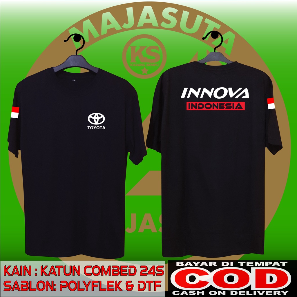 Jual BAJU KAOS TOYOTA INNOVA INDONESIA KATUN COMBED 24S TEBAL//BISA COD ... Jual BAJU KAOS TOYOTA INNOVA INDONESIA KATUN COMBED 24S TEBAL//BISA COD ...