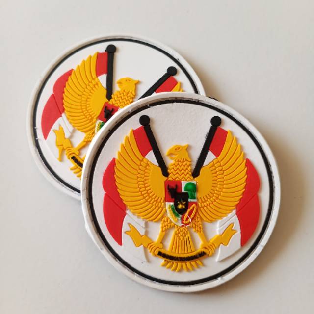 Jual PATCH RUBBER LOGO PP(PEMUDA PANCASILA)GARUDA BULAT/TEMPELAN KARET ...