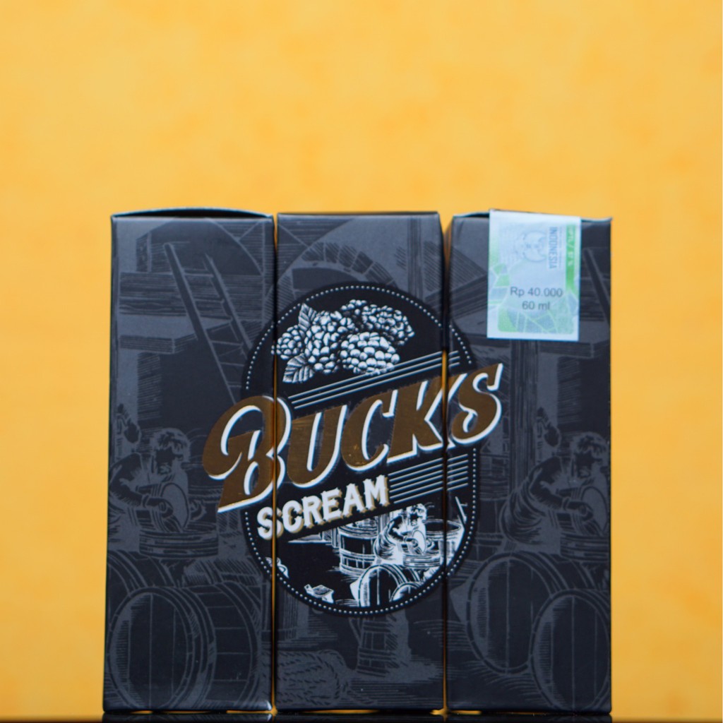 Jual LIQUID BUCKS SCREAM 60ML NICOTINE 3MG BERPITA CUKAI -VAPE - VAPOR ...