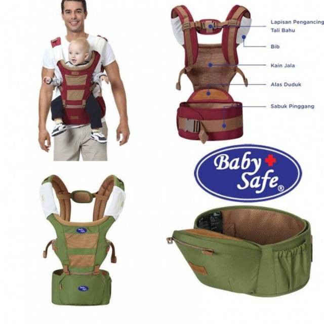 Jual JAMIN ORIGINAL!!! Baby Safe Hipseat Carrier / Gendongan Anak ...