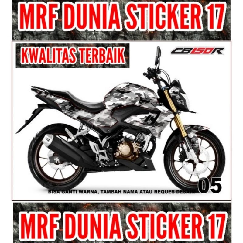 Jual Sticker decal CB 150R Full Body Decal Motor CB 150R Sticker Motor ...