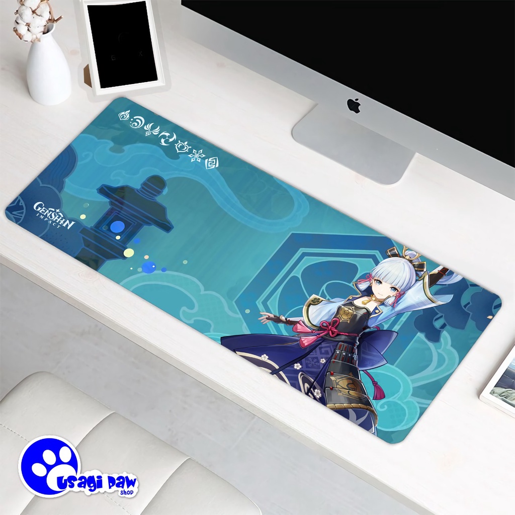 Jual Custom Gaming Mousepad Matt Genshin Impact Kamisato Ayato & Ayaka ...