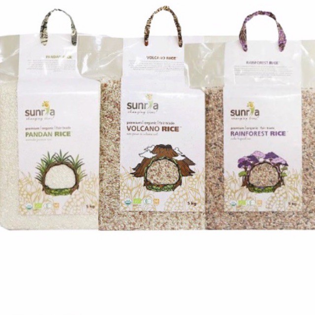 Jual Sunria Rainforest Volcano Pandan Rice 5kg | Shopee Indonesia
