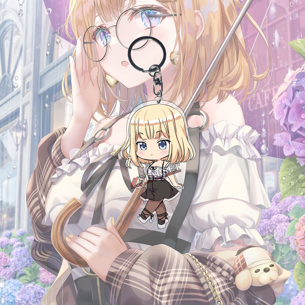 Jual Gantungan Kunci Hololive EN Amelia Watson - Ganci - Key Chain ...