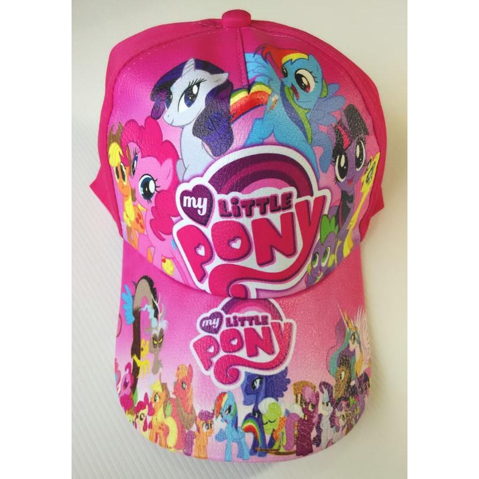 Jual New Produk Topi Anak My Little Pony Frozen Princess Barbie Masha ...