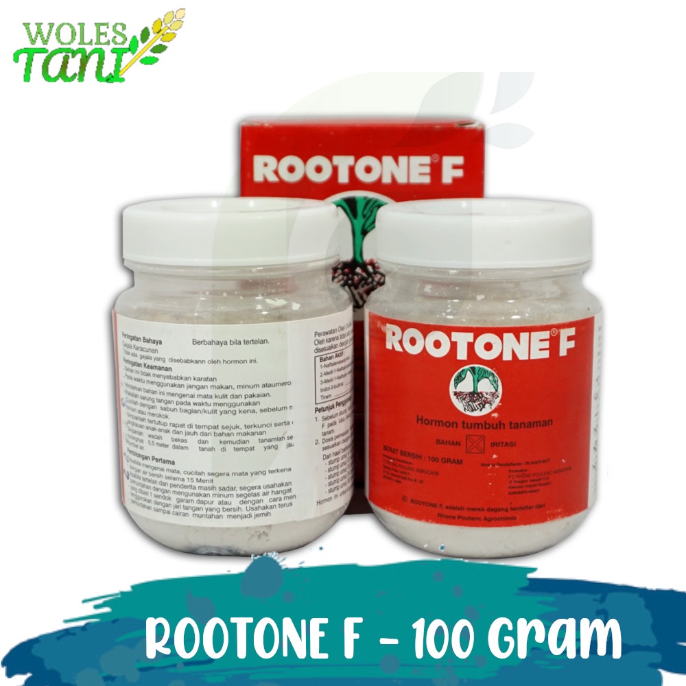 Jual Rootone F 100 Gram Hormon Stek Cangkok dan Booster Akar | Shopee ...