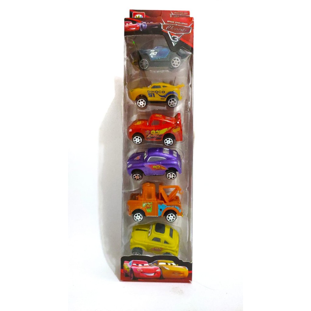 Jual Mainan Mobil Mobilan Cars Set isi 6 | Diecast Cars | Kartun Cars ...