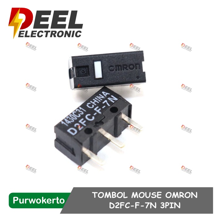 Jual MICRO SWITCH D2FC-F-7N 3PIN TOMBOL MOUSE OMRON SAKLAR TOMBOL KECIL | Shopee Indonesia