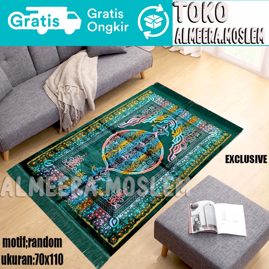 Jual Sajadah Turki Dewasa Exclusive/ukuran 70 cm x 110 cm/ Sajadah ...