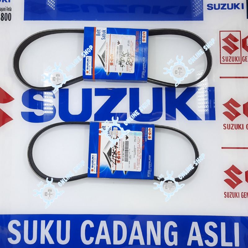 Jual Fan Belt Fanbelt Tali Kipas Set Sepasang Radiator dan Ac 5PK 897 dan 4PK 765 Mart Suzuki ...