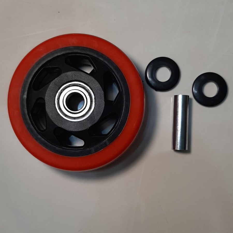 Jual roda polyurethane 4 inch wheel only/1pcs | Shopee Indonesia
