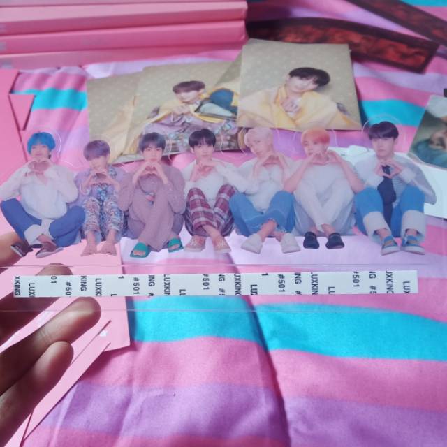 Jual READY LAGI OFFICIAL STANDEE CLEAR PHOTO PICKET BTS PERSONA ...