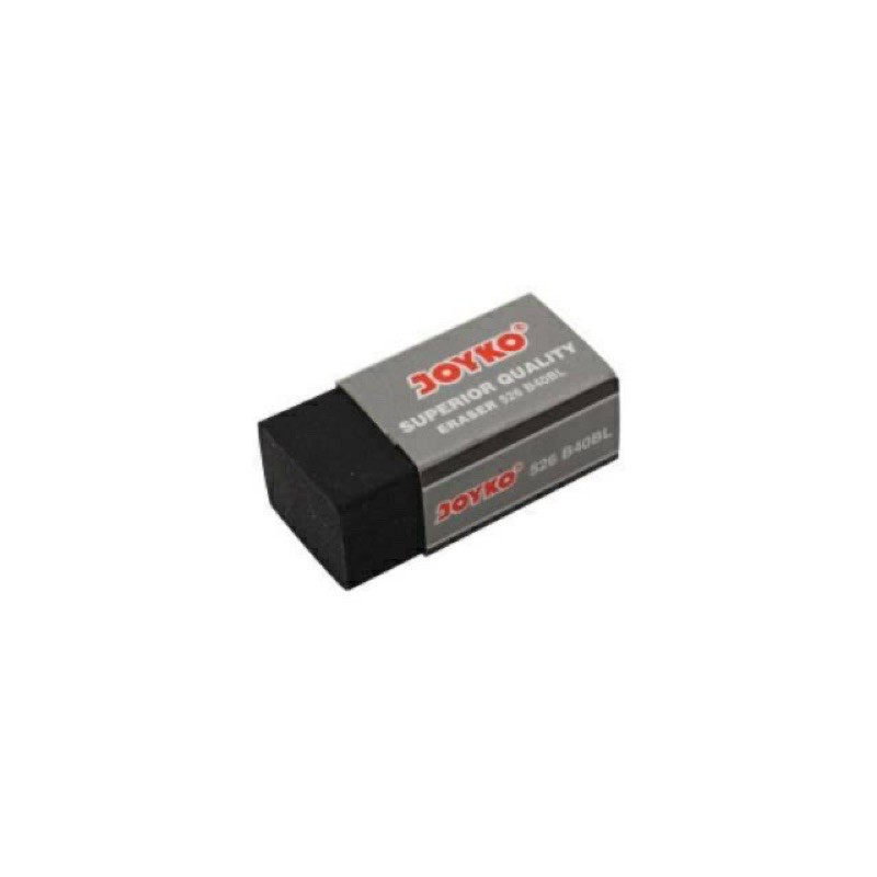 Jual (1pcs) Penghapus Hitam Eraser Pensil Joyko 526 B40BL Kecil ...